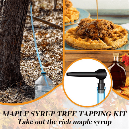 Maple Syrup Tapping Kit Maple Tap and Food Grade Dropper Extractor 13 ...