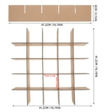 8pcs Moving Box Glass Divider Kitchen Wine Glassware Packing Moving ...