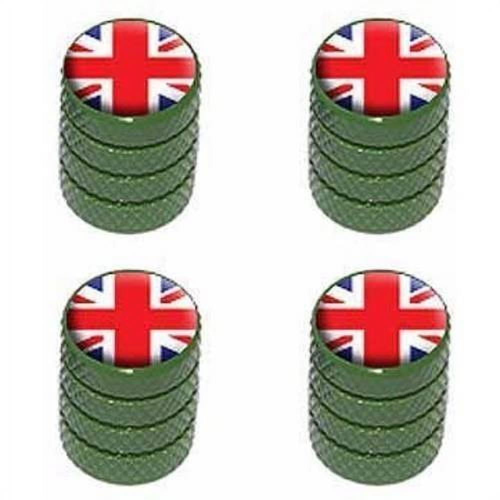 Great Britain Flag British Tire Rim Wheel Aluminum Valve Stem Caps ...