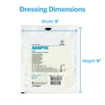 Adaptic Sterile Non-Adherent Absorbent Dressings, 5 in x 9 in, 12 Count ...