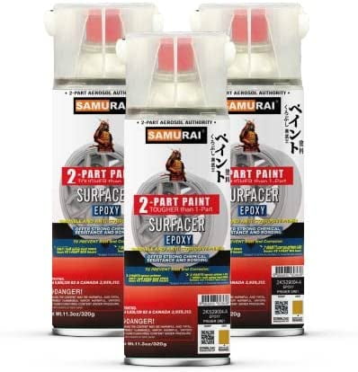 Samurai 2-Part Spray Paint Epoxy Primer for High Performance Wheel ...