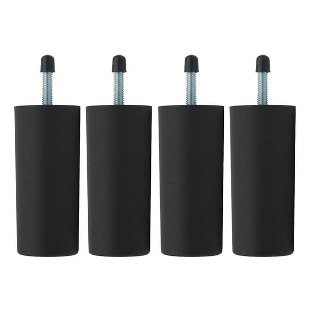 4x Furniture Sofa Legs Set - Coated Tapered Wooden Replacement Sofa ...