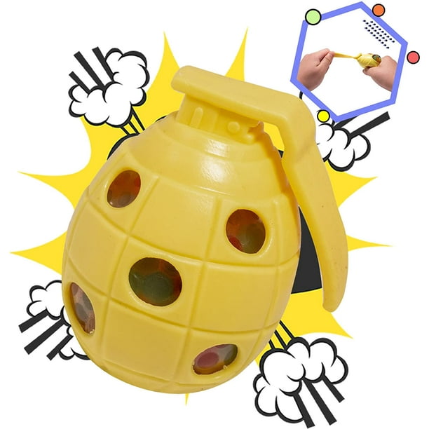 HTOOQGrenade Water Bead Squishy Fidget Toys Grenade Squishy Stress Toys ...