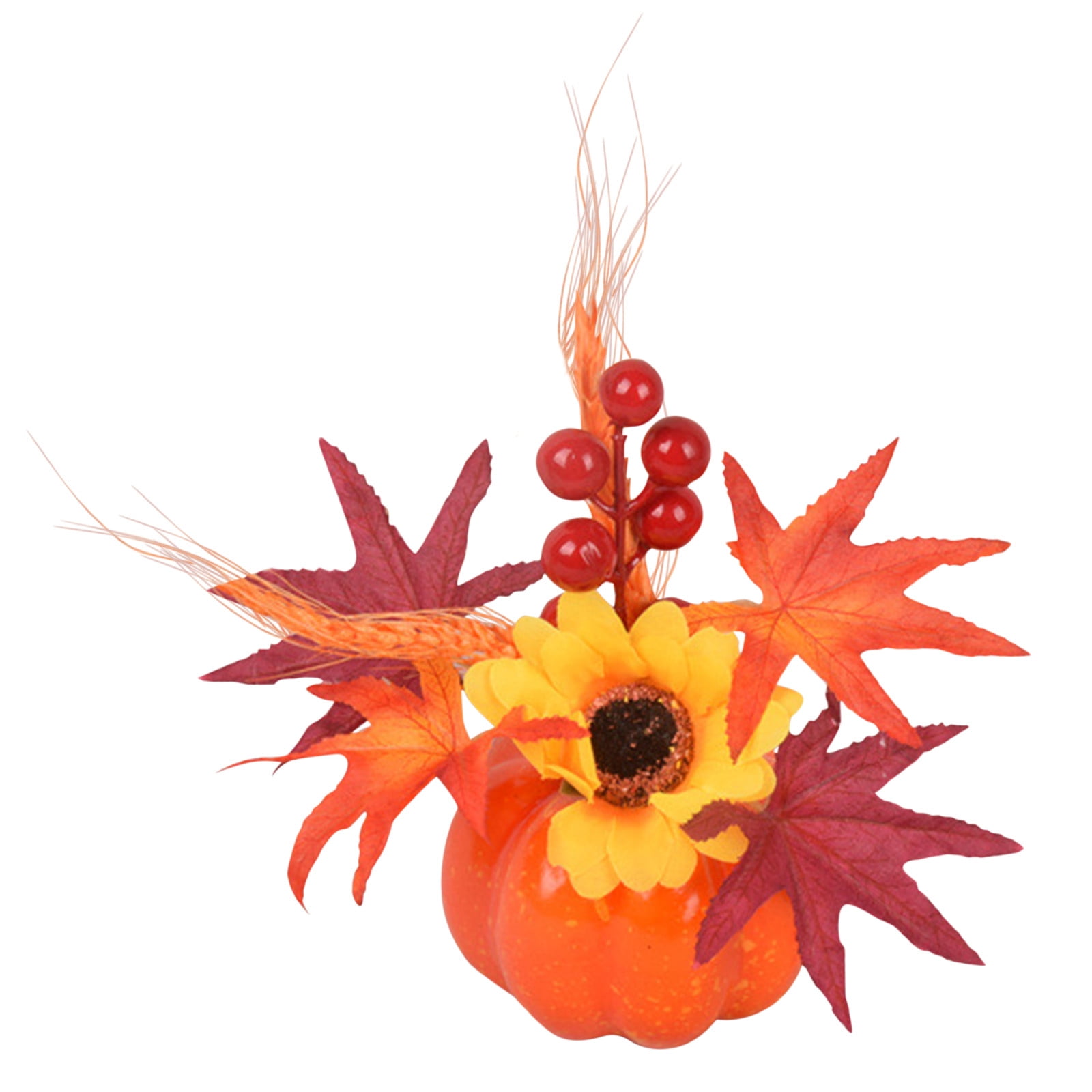 HSMQHJWE Peony Artificial Flowers In Vase Artificial Pumpkin Ornament hsmqhjwe-peony-artificial-flowers-in-vase-artificial-pumpkin-ornament