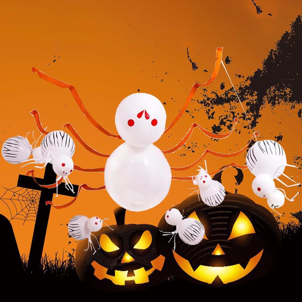 Halloween Decorating Bal loons Spider Bal loon Decorating Home Party ...