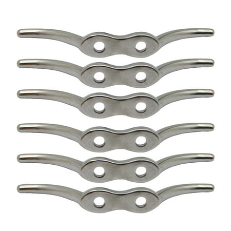 Destyer Boat Mooring Rope Cleats 316 Stainless Outdoor Flagpole Hooks ...