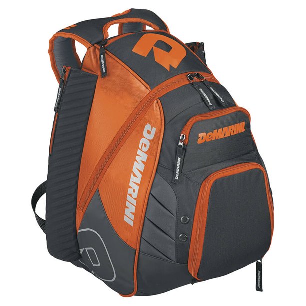 DeMarini Voodoo Rebirth Baseball & Softball Backpack, Orange - Walmart.com