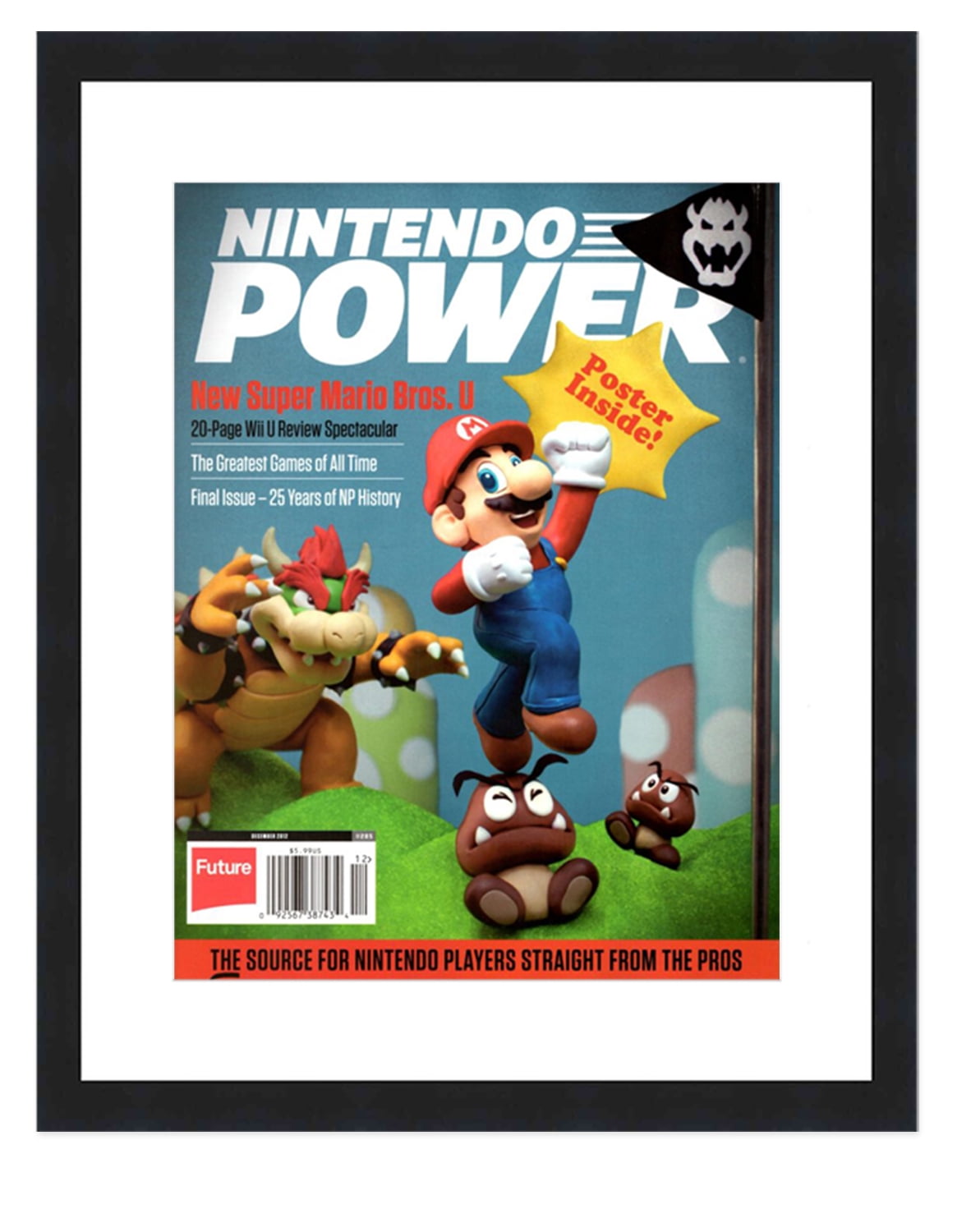 Nintendo Magazine Picture Frame - Complete with Acrylic, Backing, and ...