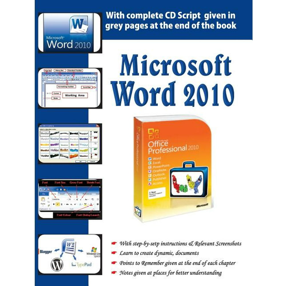 Microsoft word 2010 (Paperback) - Walmart.com - Walmart.com