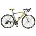 700C Merax Finiss Aluminum 21-Speed Racing Bicycle Road Bike Shimano ...