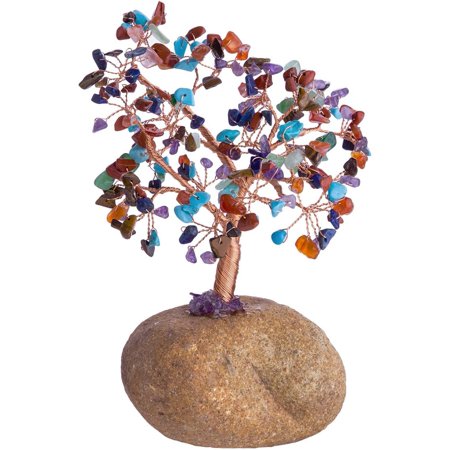 Natural Crystal Tree Stones Chips Money Tree with Pebble | Walmart Canada