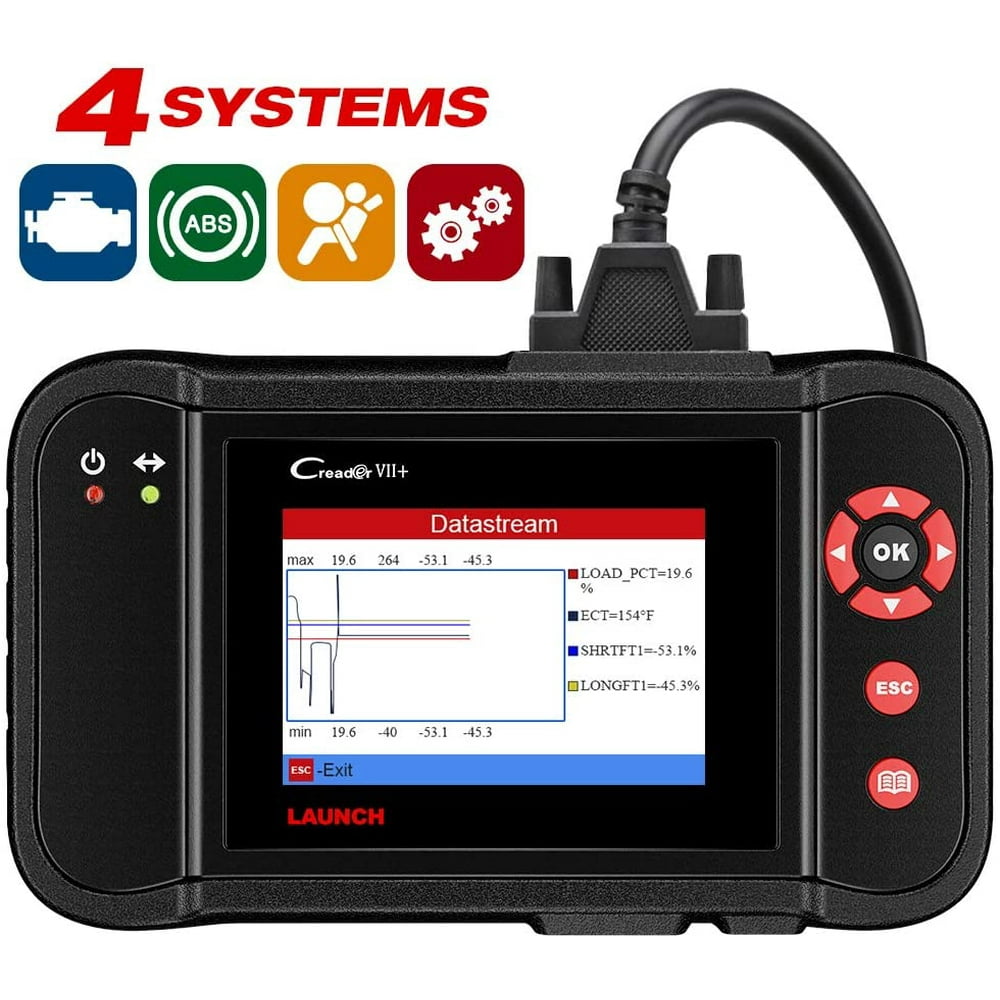 Launch X431 VII+ (CRP123) OBD2 Scanner Creader Car Diagnostic Code ...