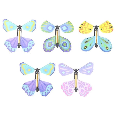 Hot Magical Flying Butterfly Wedding Prank Magic Props Flying Card ...