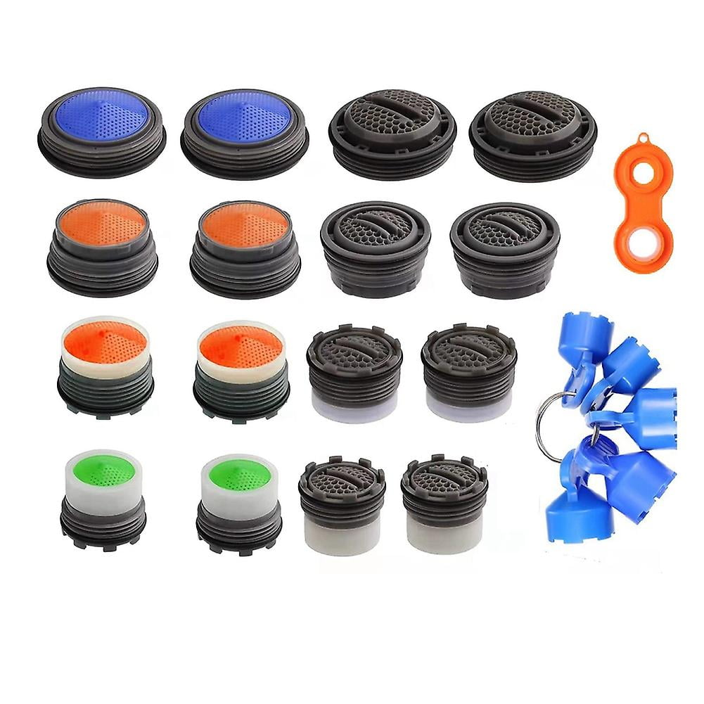 16 Pieces Faucet Aerator For Cache Aerators And 5 Pieces Cache Faucet ...