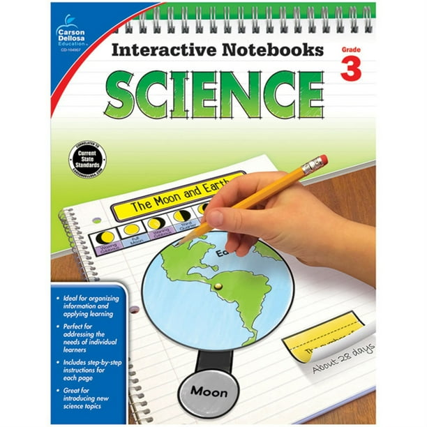 Interactive Notebooks: Science Resource Book, Grade 3 - Walmart.com