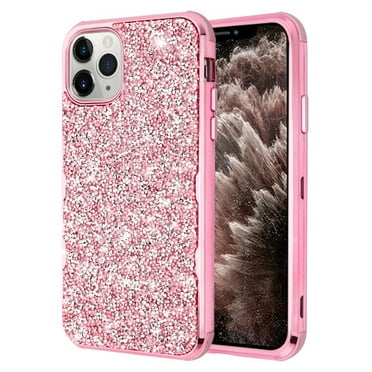 Apple iPhone 11 PRO Phone Case Glitter Heavy Duty Rugged Hybrid Soft ...