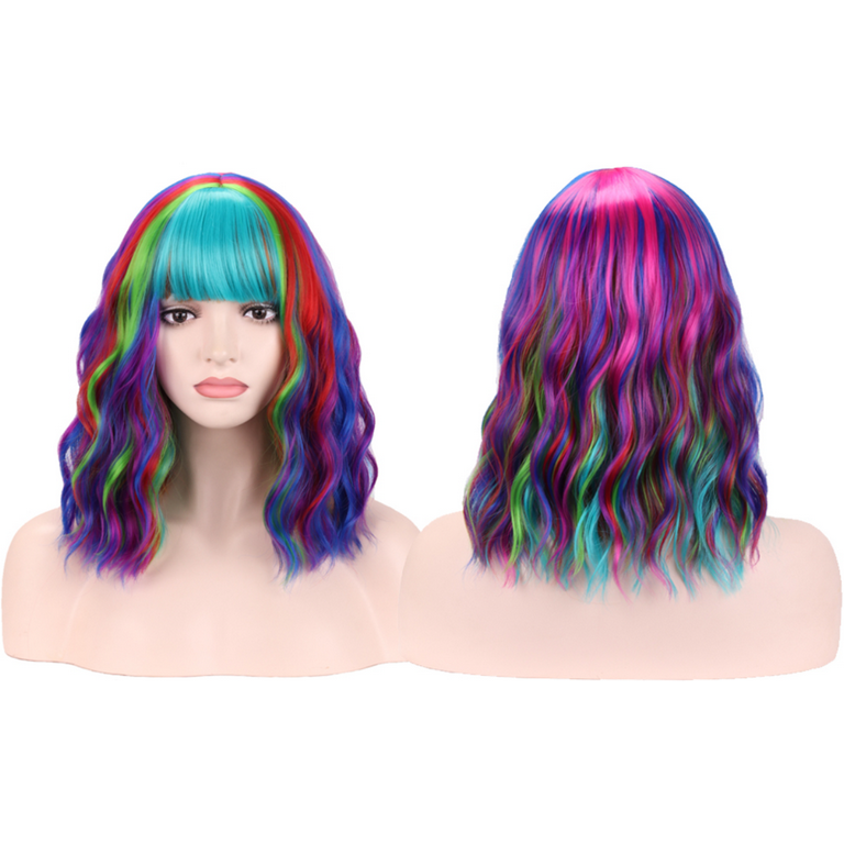 Rainbow Wig Png