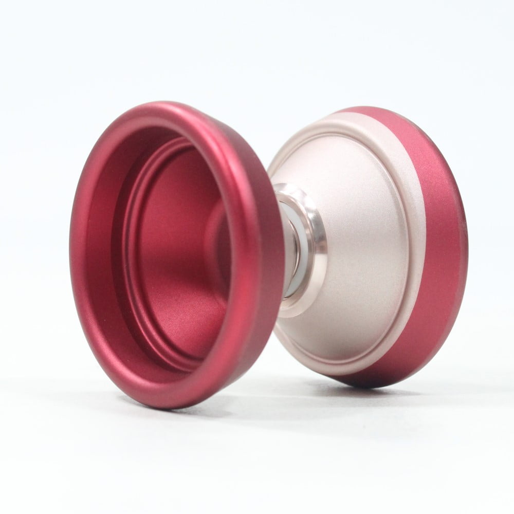 YoYoFactory Monster Yo-Yo - Wide Mono-Metal YoYo (Blood Rim) - Walmart.com