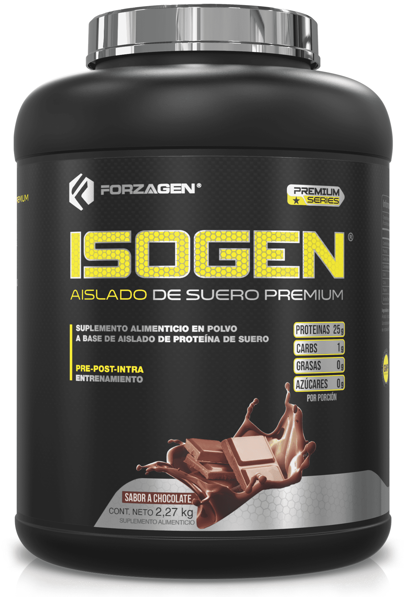 Proteína Aislada de Suero Forzagen Isogen 5lb Chocolate | Bodega ...