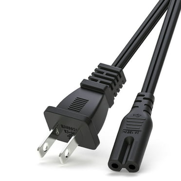 BICMICE Printer Power Cord Replacement Cable, 2 Prong AC Slot ...