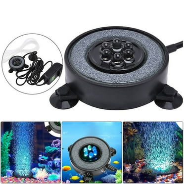 GloFish Blue LED Bubbler, Aquarium Lights with Air Stone for Fish Tanks ...