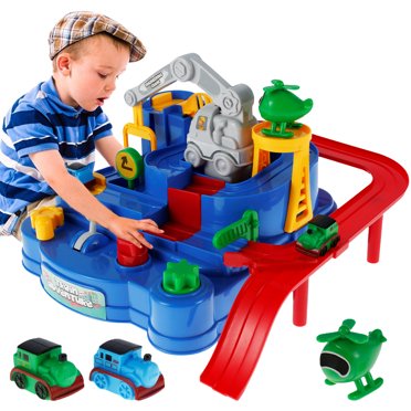 Adventure Force Fire and Ice, Color Change Track Set, Includes 2 Cars ...