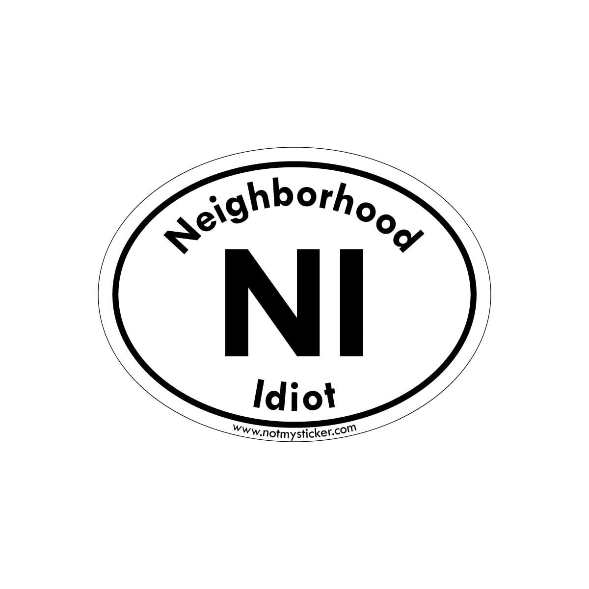 Neighborhood Watch Sticker