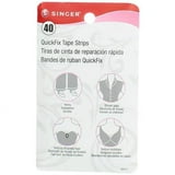 Singer QuickFix Tape Strips 40/Pkf-.75"X3.25" - Walmart.com