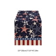 33×120Inch Independence Day Table Runner, Classic Patriotic Festive ...