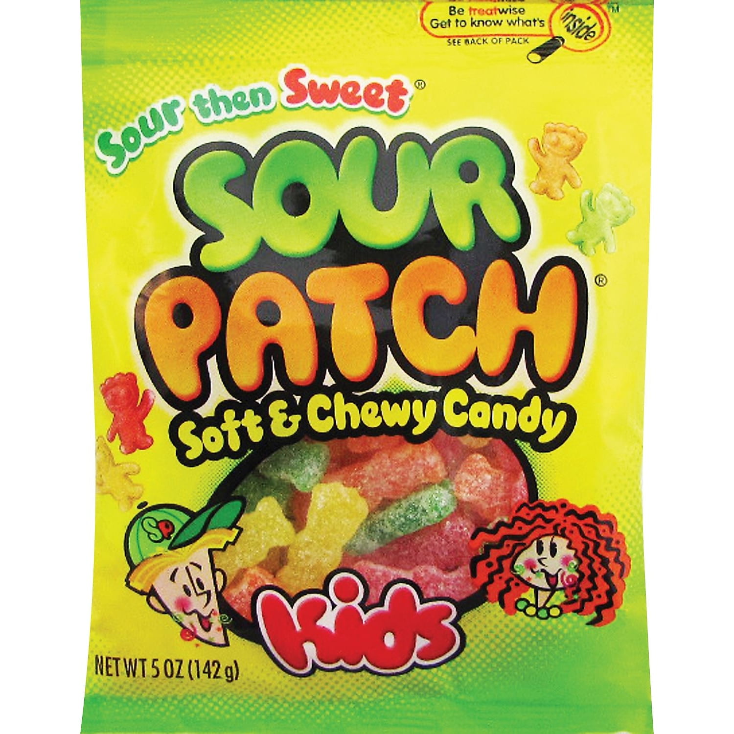 Sour Patch Kids Assorted Gummy Candy Candy 5 oz 12/Carton (JAR1506225 ...