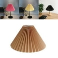 Japanese Style Pleated Lampshade E27 Ceiling Light Shade Standing for ...
