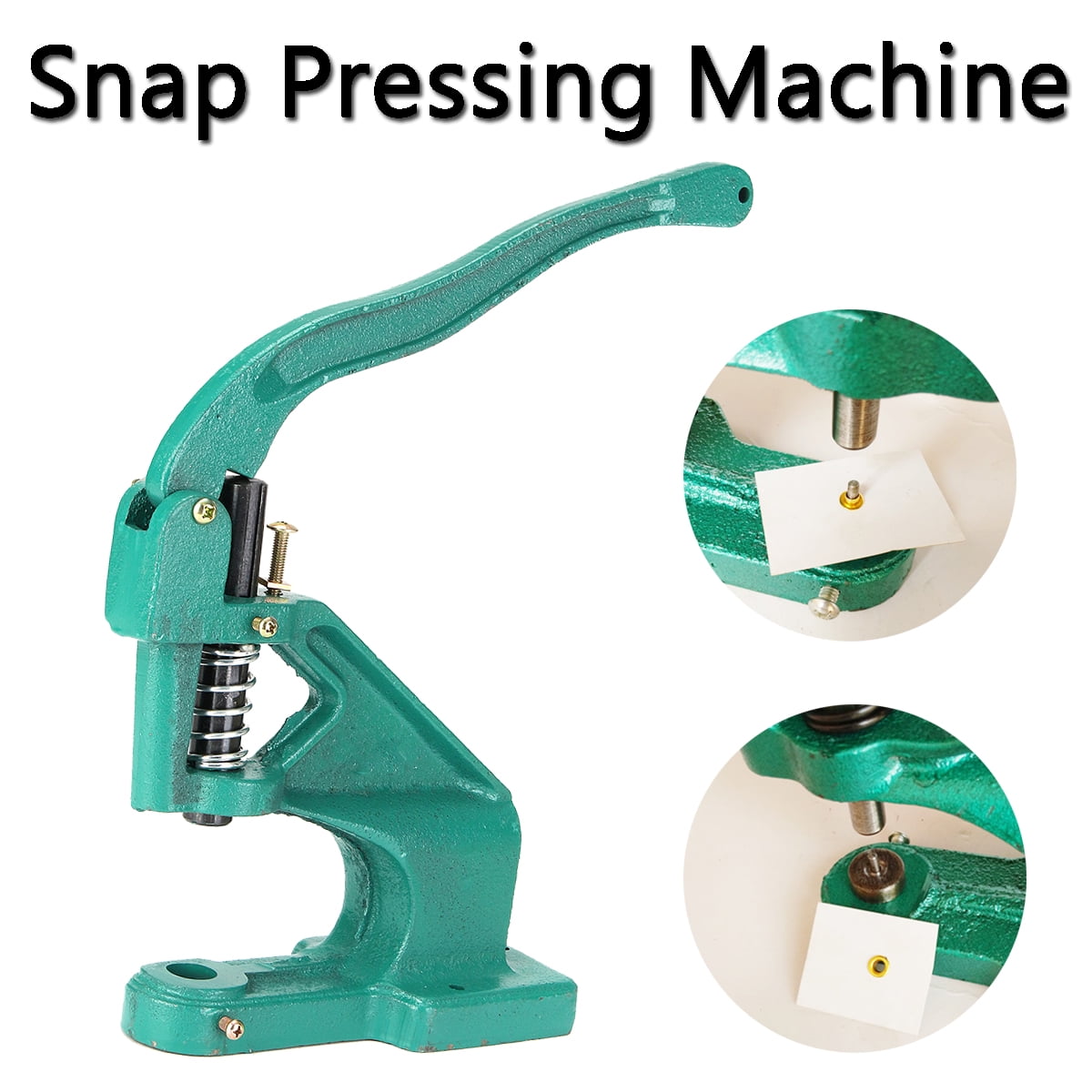 US Manual Hand Pressure Snap Pressing Machine Clamp Snap Clip On Tool ...