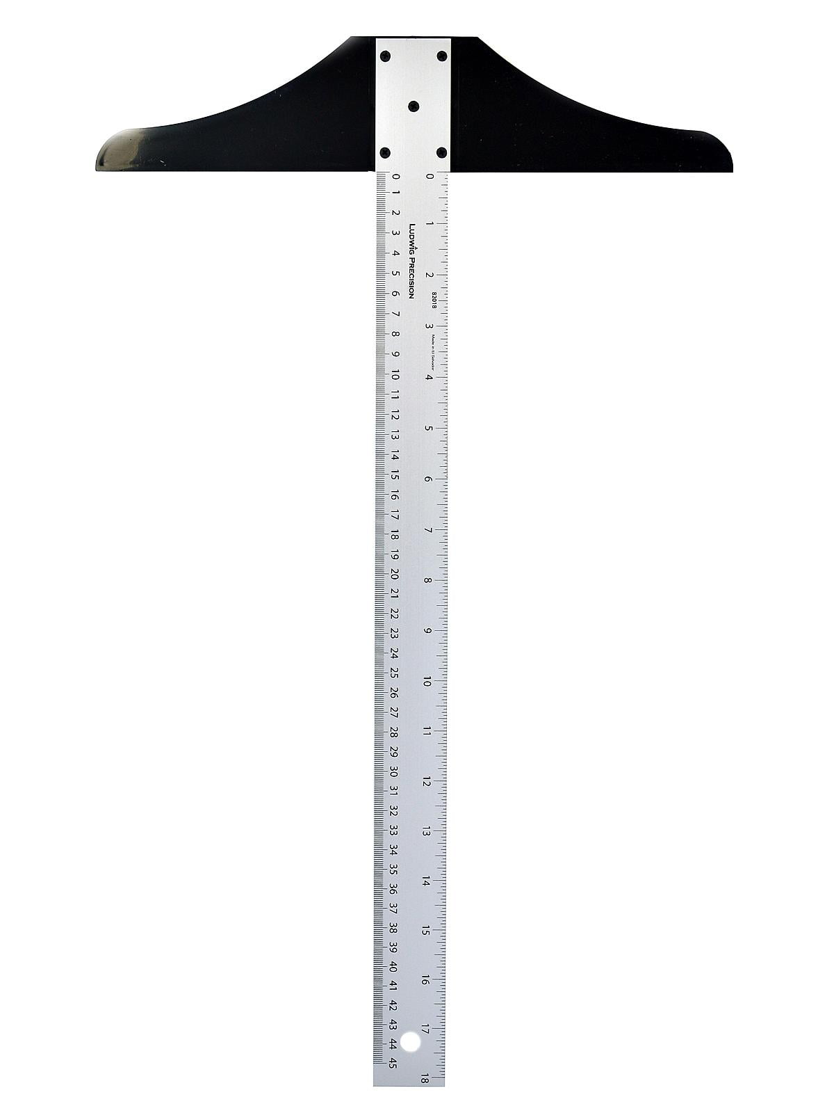 Precision Aluminum T-Square 1 1/2 in. x 18 in., standard (pack of 2 ...