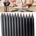 12 Colors Rainbow Colored Pencils Coloring Pencil Wooden Colored Pencil ...