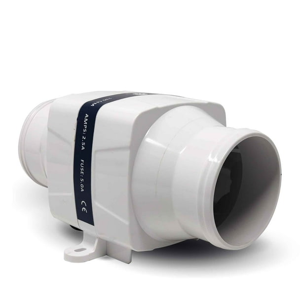 Five Oceans In-Line Bilge Blower, Boat Engine Blower, for 3-Inch ...