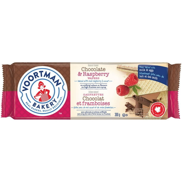 Voortman Chocolate & Raspberry Wafers - Walmart.ca