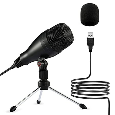 Moukey USB Microphone, Plug & Play Microphone for Podcast/YouTube ...