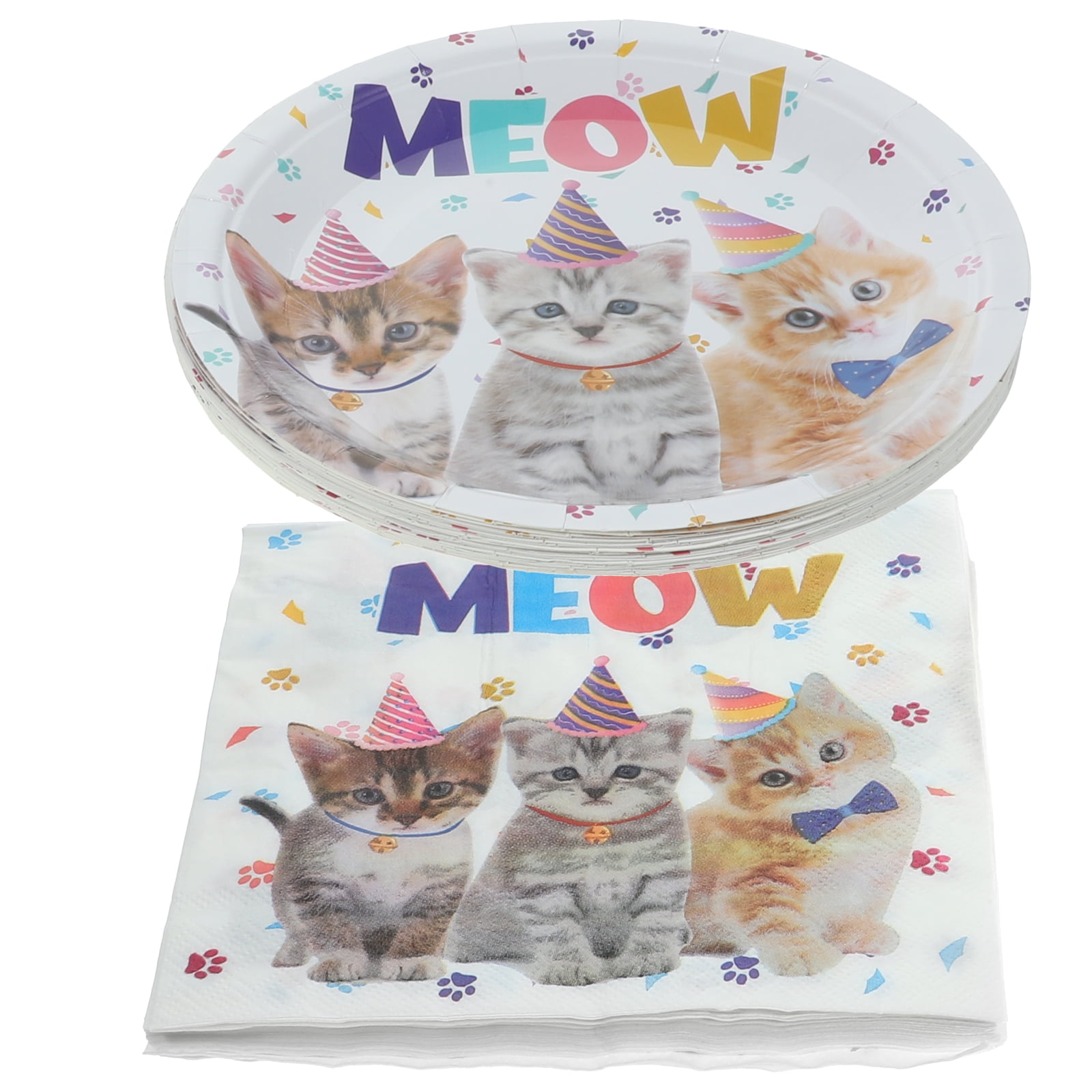 Click here for Operageca 1 Set Cats Party Decorations Set Paper P... prices