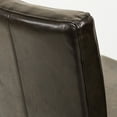 Brown Leather Counter Stools (Set of 2), 26-Inch | Elegant Design for ...