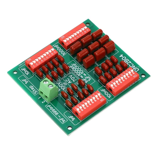 Programmable Capacitor Board,1nF Step 4 Digit DIN Rail Mount Capacitor ...