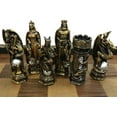 King Arthur Knights W/ Dragon Fantasy Medieval Times Chess Set 17 ...