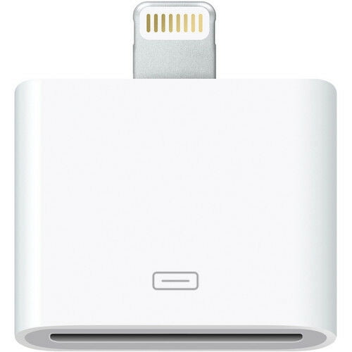 Apple Lightning to 30-pin Adapter - White (MD823ZM/A)(New-Open-Box ...