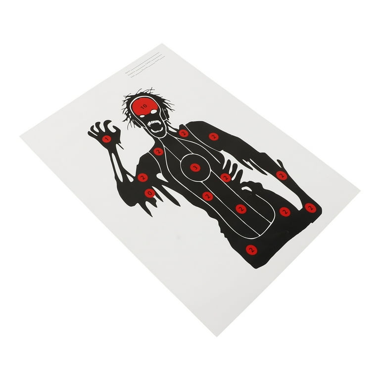 Printable Airsoft Zombie Targets