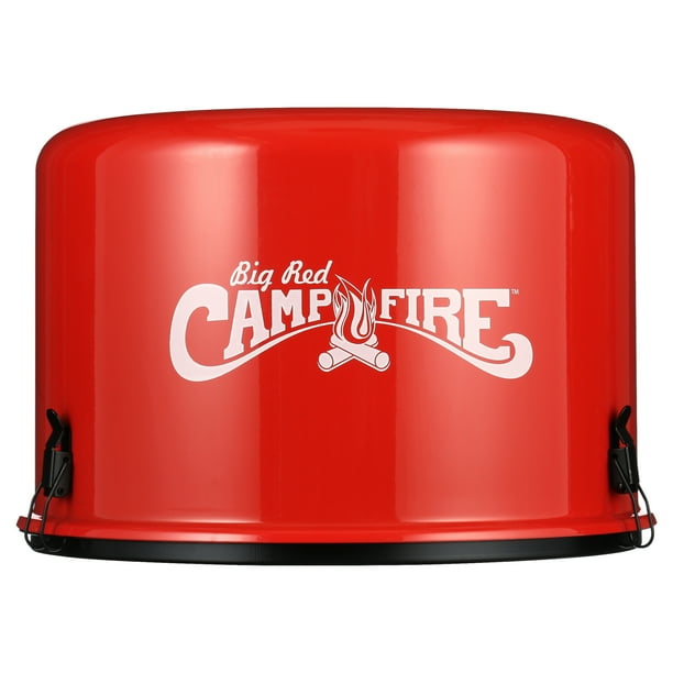 Camco 58035 Big Red Campfire, Approved for RV Campgrounds, Includes 10 ...