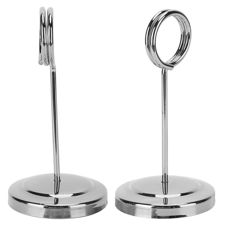 Stainless Steel Place Card Holders