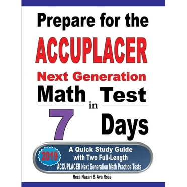 Prepare for the TSI Math Test in 7 Days: A Quick Study Guide with Two ...
