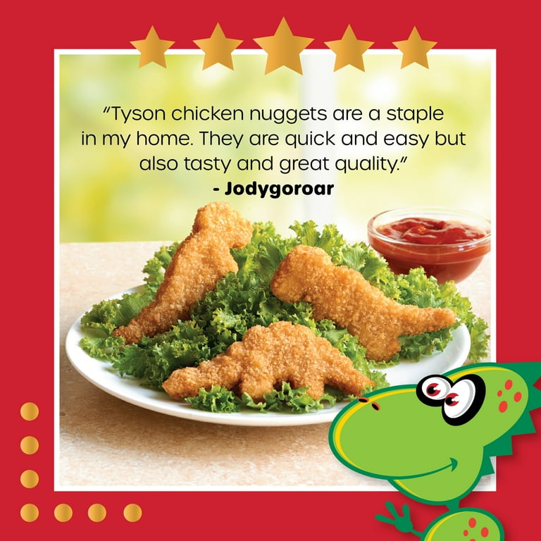 Tyson Dinosaur Chicken Nuggets