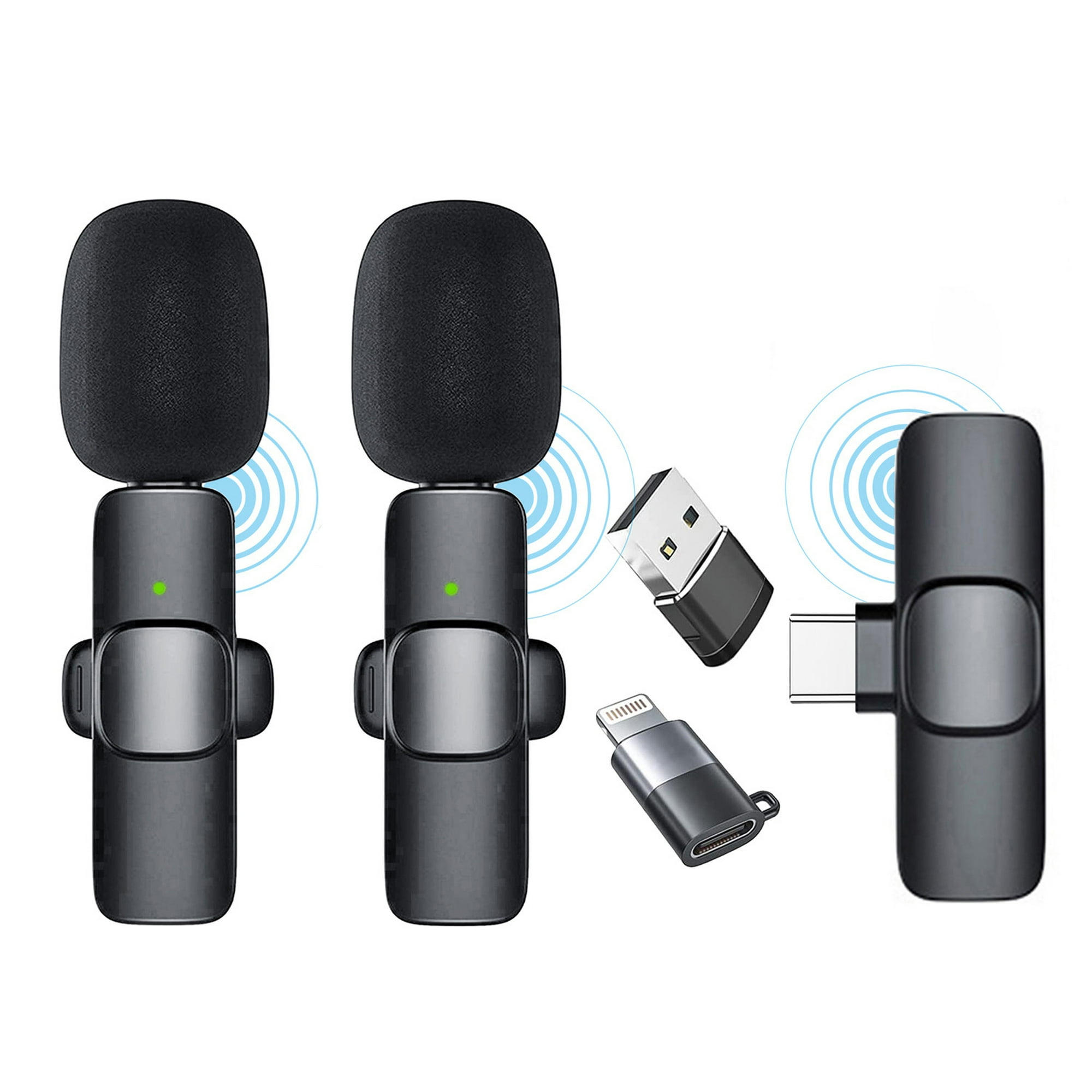 Click here for Sherry Upgrade Wireless Lavalier Microphone dual W... prices