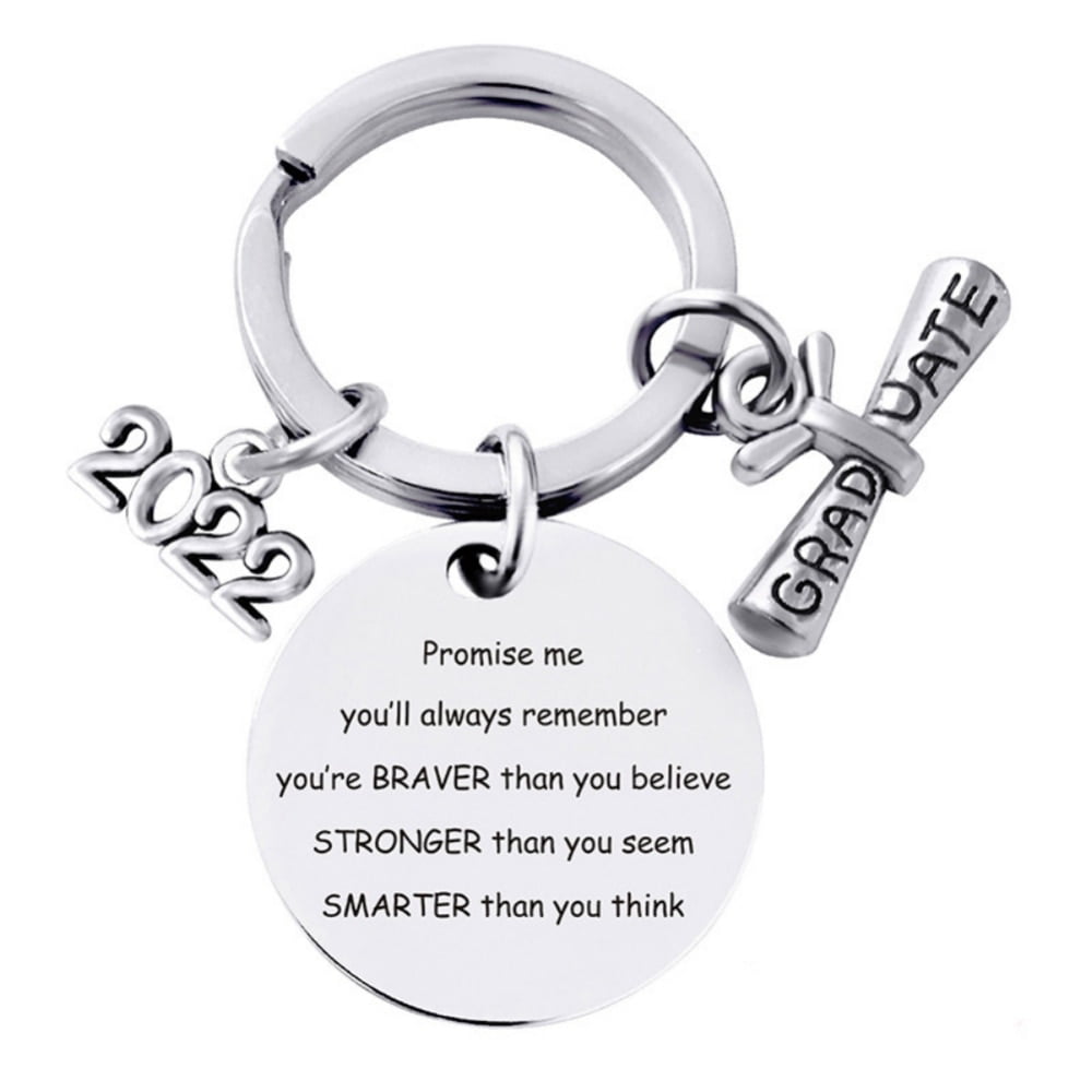 Stainless Keychain,Steel round Keychain Pendant,Lettering Keychain ...