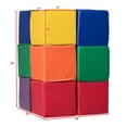 Gymax 24-Piece 8'' PU Foam Big Building Blocks Colorful Soft Blocks ... Gymax 24-Piece 8'' PU Foam Big Building Blocks Colorful Soft Blocks ...